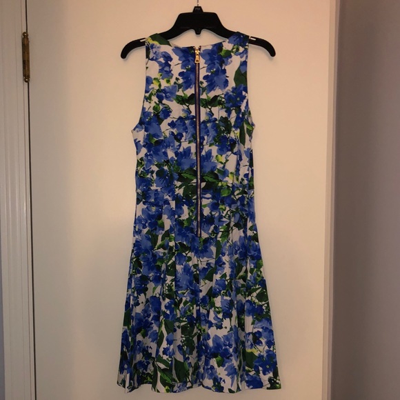 Milly | Dresses | Milly Design Nation Blue Floral Dress | Poshmark
